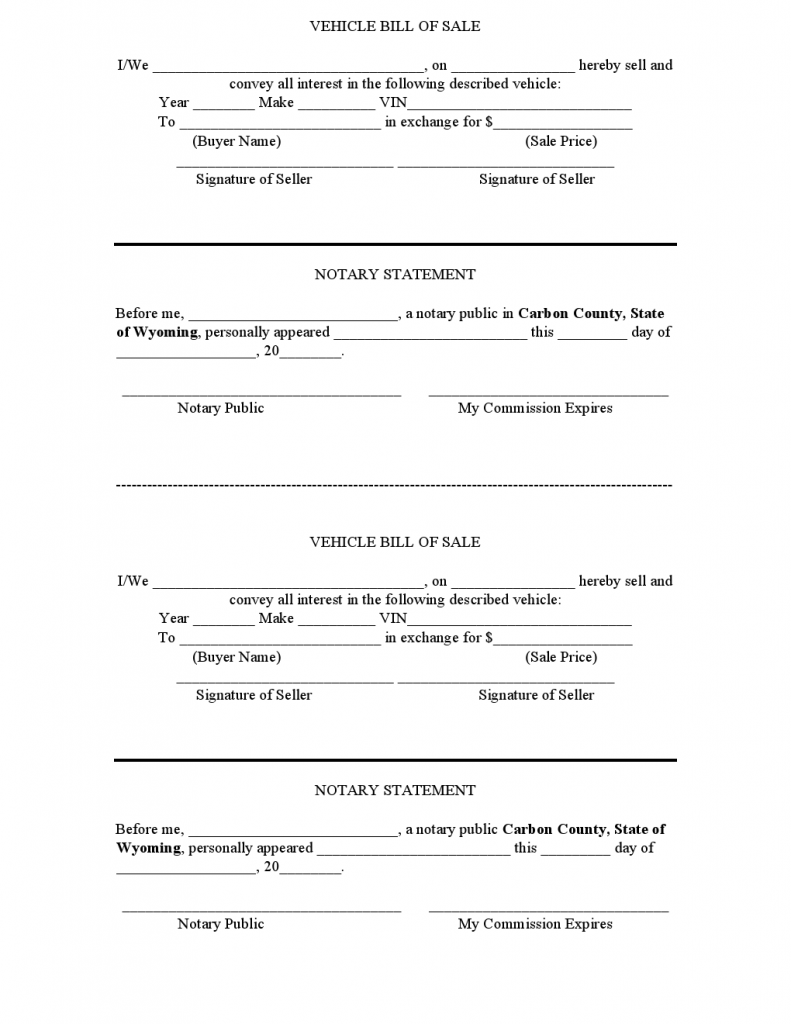 Notarized Bill Of Sale Motorcycle Chicagogerty